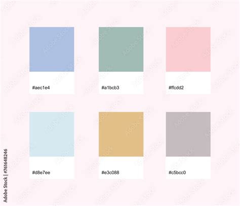 Easter Designer Pack Color Palette Inspired By Spring Pastel Colors