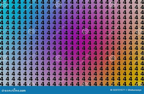 Texture With Number Four Background Wallpaper Fantasy Destructured