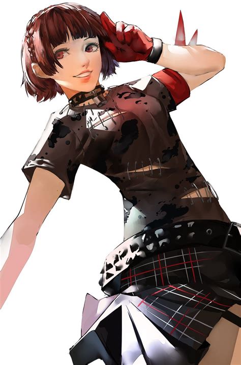 Niijima Makoto Persona And More Drawn By Blazpu Danbooru