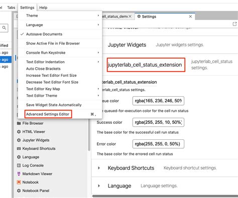 Tinkering Towards A Jupyterlab Cell Status Indicator Extension