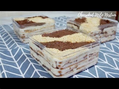 Cara Nak Buat Cheesekut Milo Nestum Callie Has Ayala
