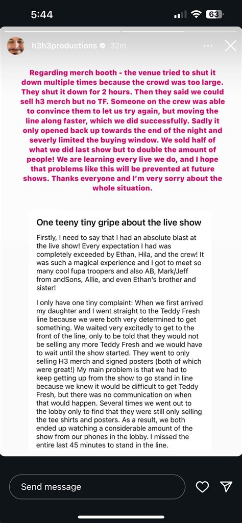 Ethan Via Ig Stories R H3snark