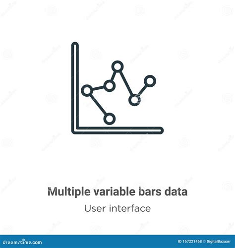 Multiple Variable Vertical Bars Icon From User Interface Outline