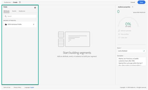 Build Segment Definitions Adobe Journey Optimizer
