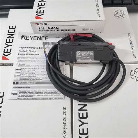 Keyence Fs N41n Digital Fiber Optic Sensors Fiber Amplifier Cable Type Main Unit Pnp Buy