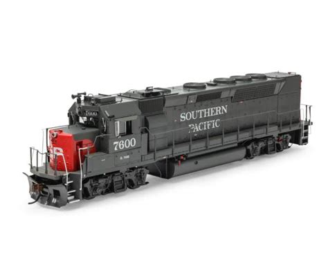 Athearn G64935 Ho Emd Gp40p 2 Southern Pacific 7600 80s With Sound