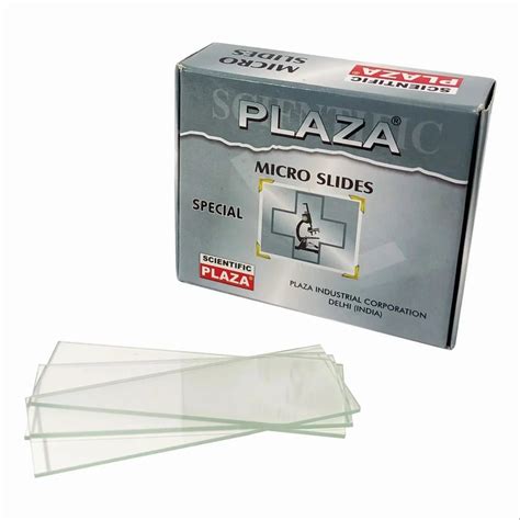 75 Mm X 25 Mm X 1 35 Mm Microscopic Glass Slides For Chemical Laboratory 1 35mm At ₹ 30 Pack