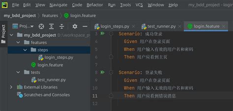 Python 实现行为驱动开发 Bdd 自动化测试详解！行为驱动测试bdd转化 Csdn博客