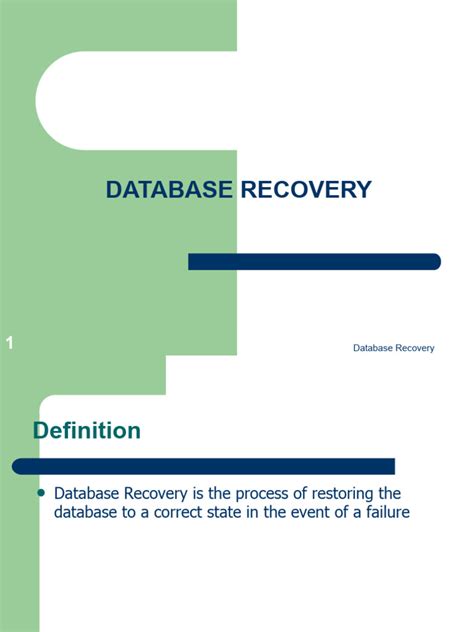 Topic 6b Database Recovery Pdf Databases Database Transaction