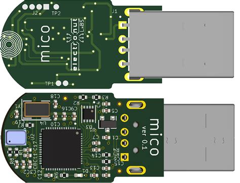 Mico A PDM To USB Microphone Based On The Raspberry Pi RP Electronut Labs