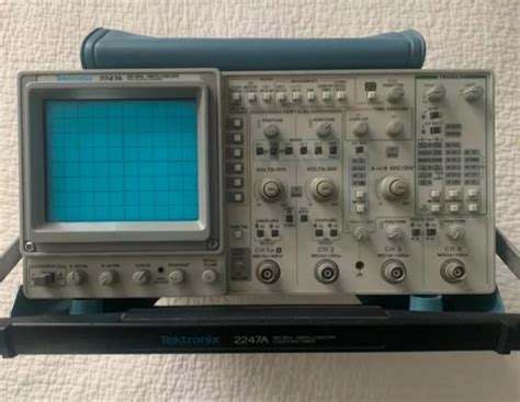 Oscilloscope Tektronix 2247a Avec Sondes P6100 P6138 P6108 Manuel