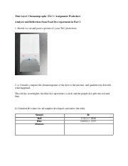 Essential Oil TLC Analysis Rf Values Separation Insights Course Hero