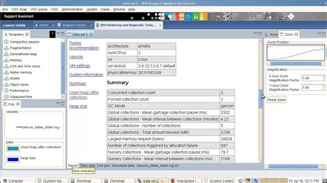 Ibm Support Assistant Garbage Collection And Memory Visualizer Tool Youtube
