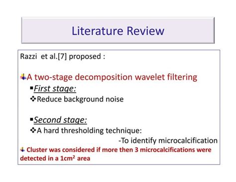 Microcalcification Identification In Digital Mammogram For Early