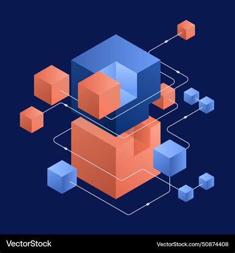 Modern Modular Communication Royalty Free Vector Image