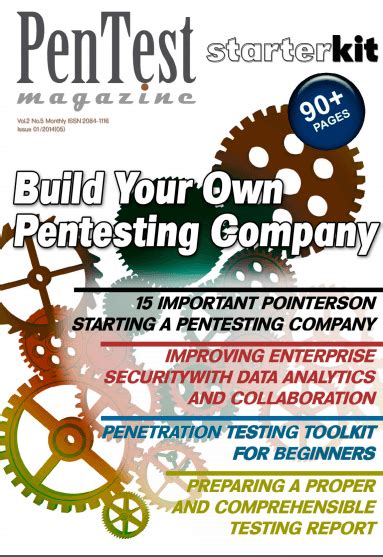 Build Your Own Pentesting Company Pentest Starterkit 01 2014 Pentestmag