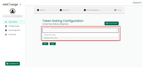 Setup NFT Token Gating