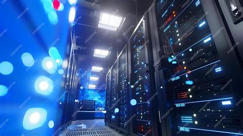 Creating A D Visualization Of Server Racks In A Secure Network Data