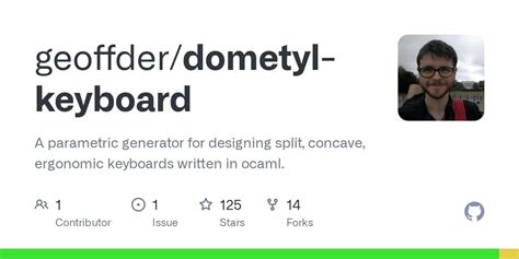Github Geoffderdometyl Keyboard A Parametric Generator For