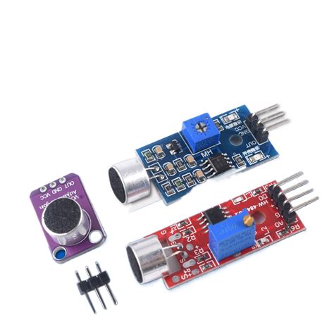 Sound Sensor Module Sound Activated Sensor Switch Sound Detection Whistle Switch Amplifier