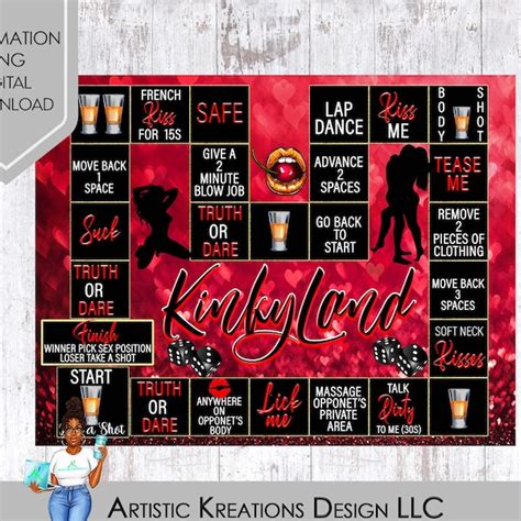Monopoly Board Sex Game Etsy