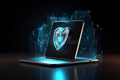 Cybersecurity Protection Stock Illustration Illustration Of Network 278537878