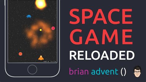 Ios Swift Game Tutorial Spritekit Space Game With Explosions Youtube