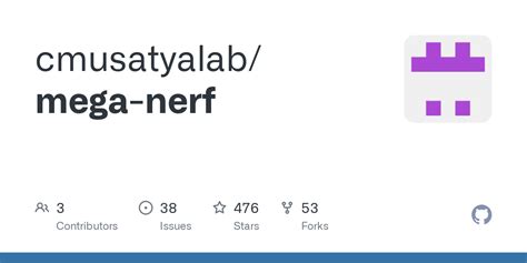 GitHub Cmusatyalab Mega Nerf