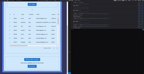 Reactjs Using Api To Call Users And Material Ui Data Grid To Show