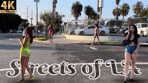 The Streets Of La Figueroa Street Part 2 Los Angeles Ca 4k