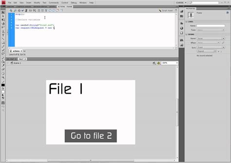 Open Swf File From Within Swf Flash Youtube