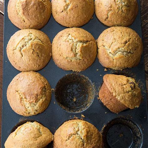Six Week Raisin Bran Refrigerator Muffins The Kitchen Magpie