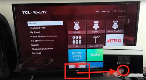 Where Is The Power Button On A TCL Roku TV With Pictures