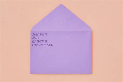How To Address An Envelope Hallmark Ideas Inspiration