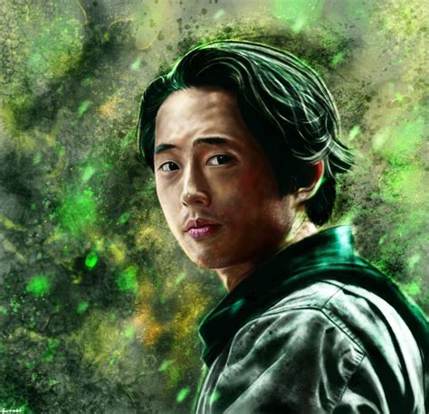 The Walking Dead Glenn Rhee By P1xer On Deviantart Walking Dead Art