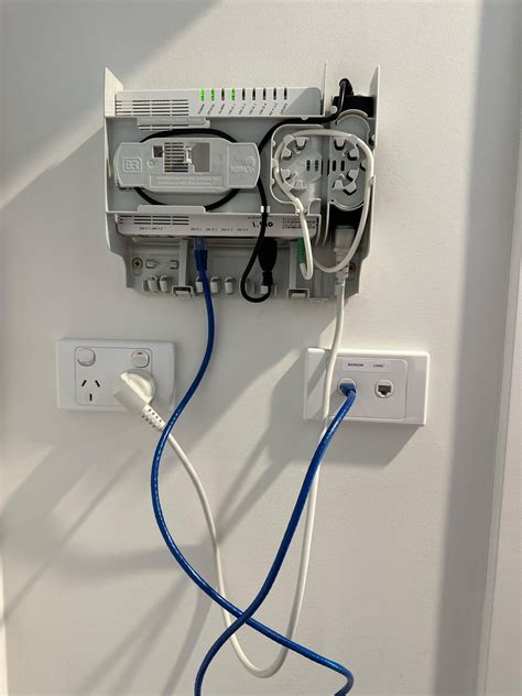 Nbn Modem To Router Through Patch R Nbn