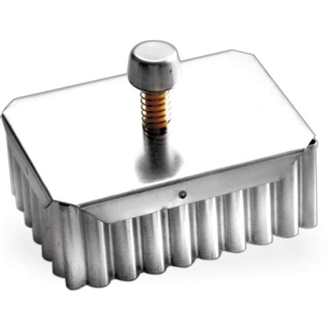 Accesorios 6cm Fluted Rectangular Cookie Cutter Binuns South Africa