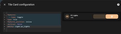Howto Add A Toggle Switch Button To A Card Frontend Home Assistant Community