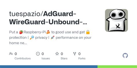 Github Tuespazio Adguard Wireguard Unbound Cloudflare Put A Raspberry Pi To Good Use And