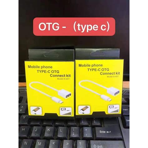 Mobile Phone Type C Otg Adapter Connect Kit Shopee Philippines