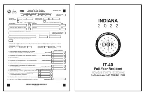 2023 Indiana Tax Form Printable Forms Free Online