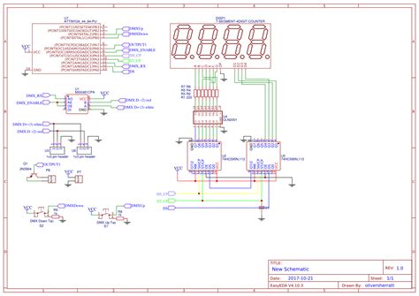 Arduino Based Dmx Receiver Platform For Creating And Sharing Projects Oshwlab