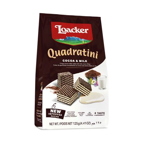 로아커 웨하스 코코아and밀크 125g 배민스토어