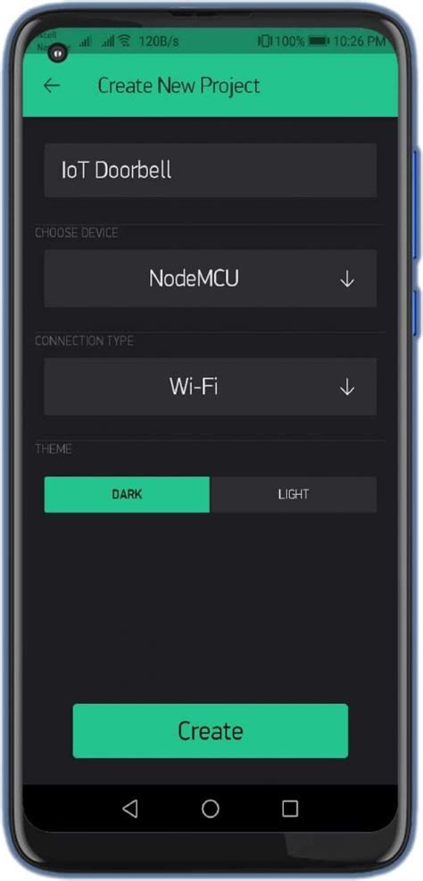 Contactless Smart Doorbell Using Esp8266 And Blynk Iot Projects Ideas