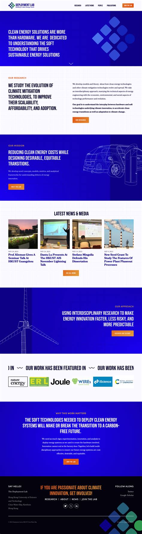 Deployment Lab — Impact Media Lab For Bigger Bolder Science