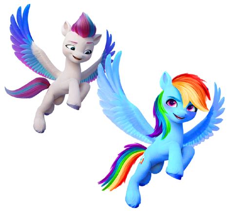 Movie Style Zipp And Rainbow Dash By Tankengine52 On Deviantart