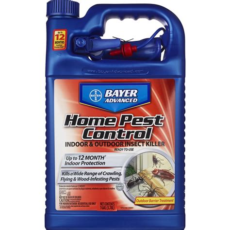 Bayer Advanced Home Pest Control Indoor And Outdoor Insect Killer 1 Gallon