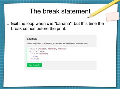 Python For Loop Pptx Programming Languages Computing