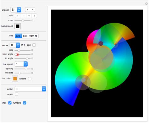 Rainbow Art Wolfram Demonstrations Project