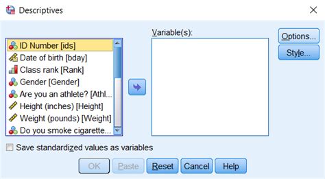 What Are The Descriptive Statistics For Multiple Numeric Variables